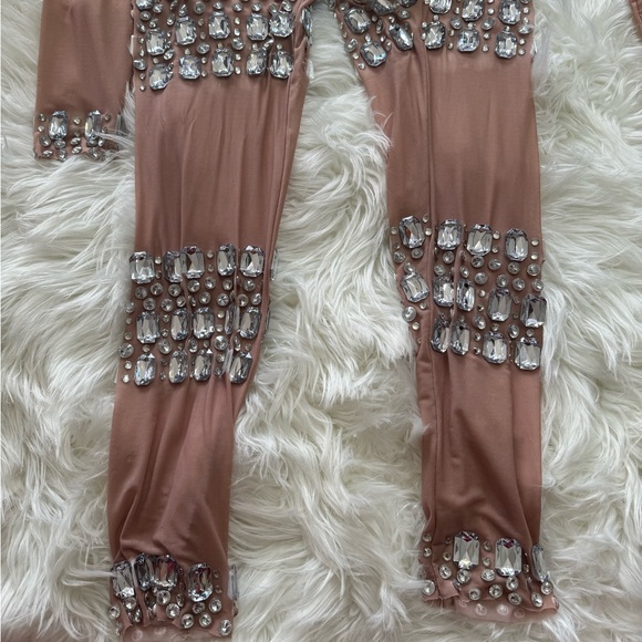 Pants & Jumpsuits | Brand New Nude Diamond Bodysuit | Poshmark